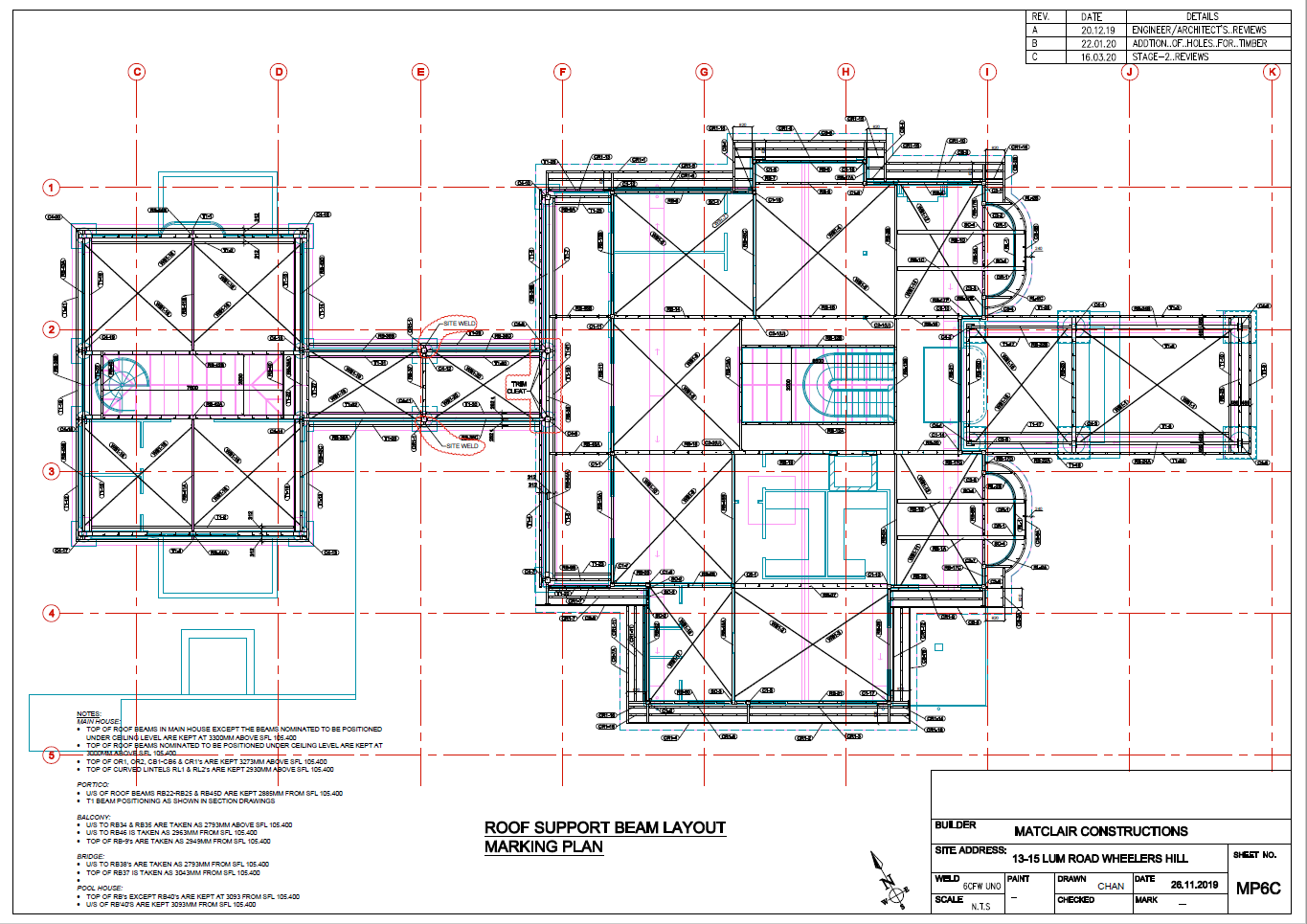 Marking Plans - CK Design & Detailing
