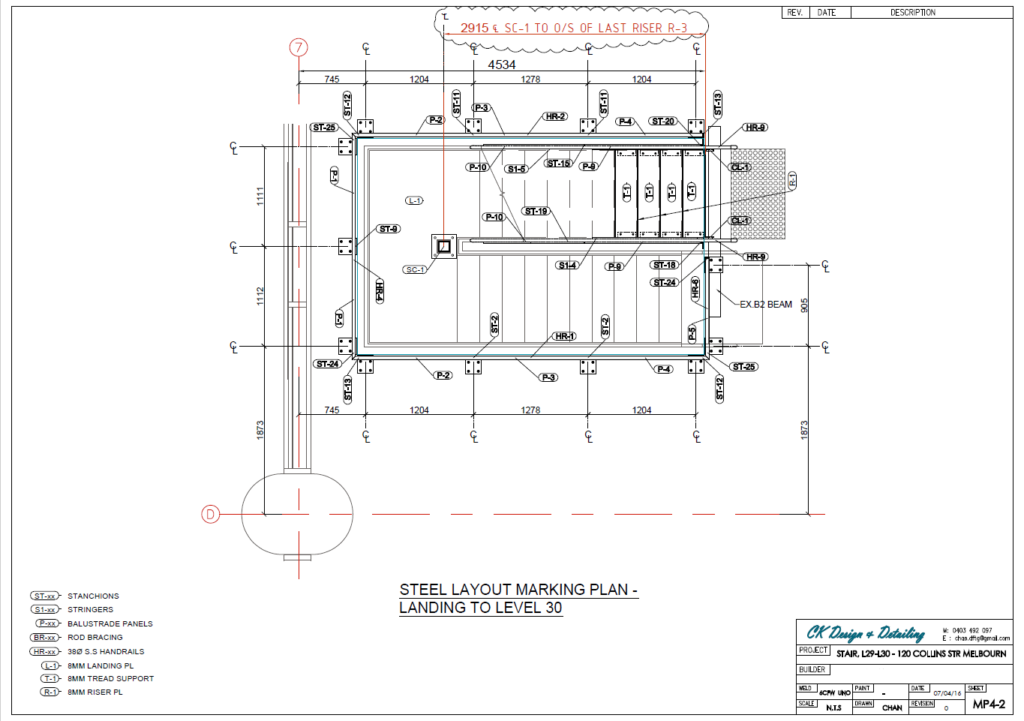 Marking Plans - CK Design & Detailing